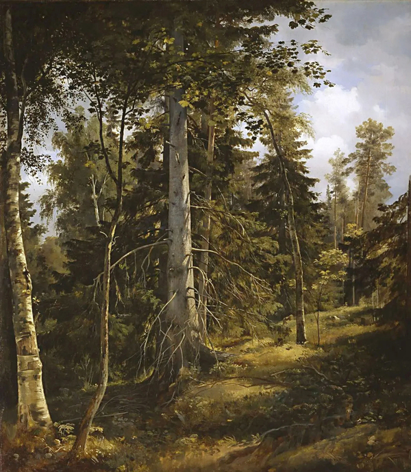 Covert 1867 by Ivan Shishkin | Oil Painting Reproduction