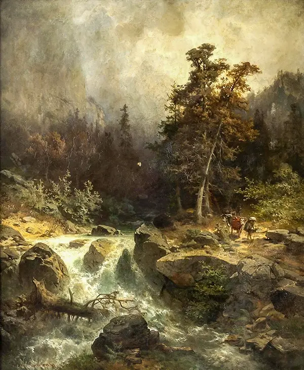 Funk, 1807 by Heinrich Vogeler | Oil Painting Reproduction Replica On ...