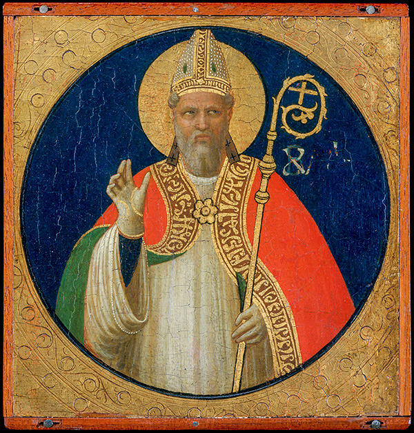 A Bishop Saint by Fra Angelico | Oil Painting Reproduction