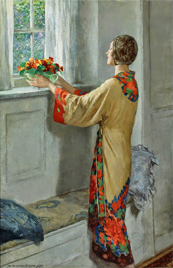 New Day by William Henry Margetson | Oil Painting Reproduction