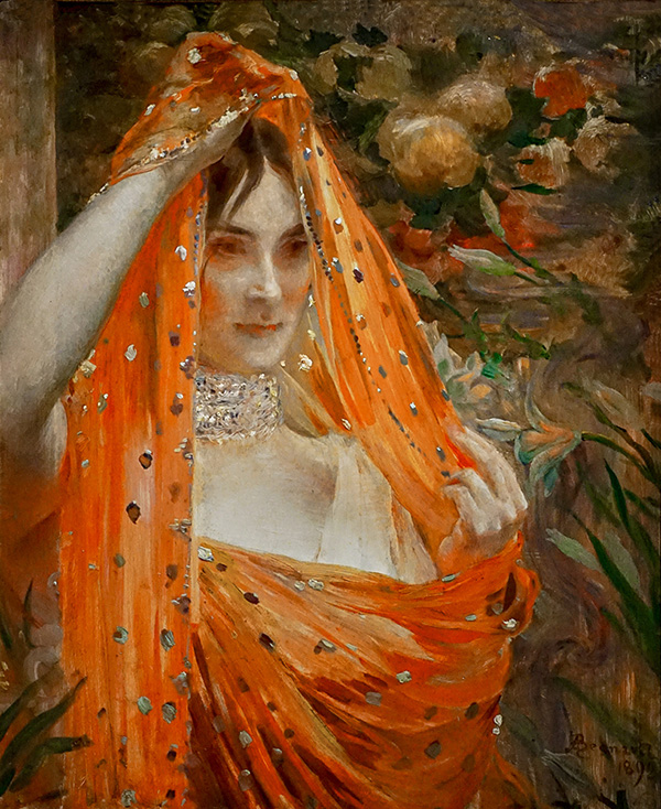 The Favorite, 1892 by Paul Albert Besnard | Oil Painting Reproduction