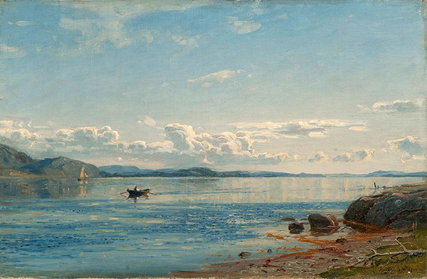 The Approach to Hardanger | Oil Painting Reproduction