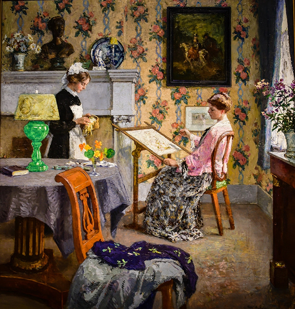 Penelope 1910 by Gari Melchers | Oil Painting Reproduction
