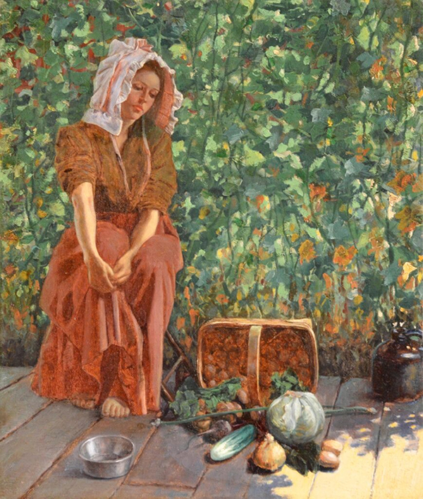 Southern Girl by Gari Melchers | Oil Painting Reproduction