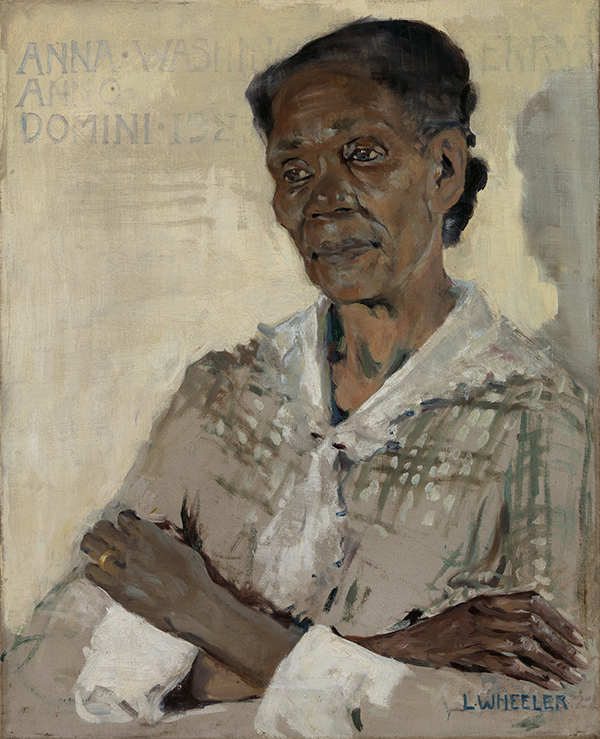 Anna Washington Derry by Laura Wheeler Waring | Oil Painting Reproduction