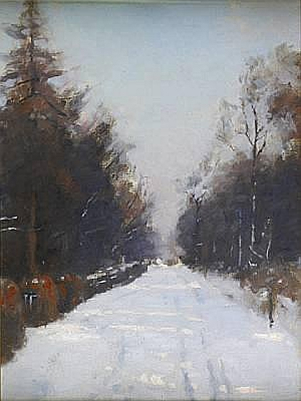 Winter Roslyn by Patrick Adam | Oil Painting Reproduction