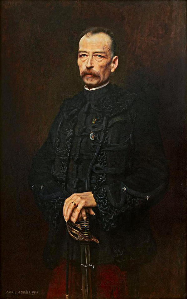 Portrait of General Louis Andre, Minister of War | Oil Painting ...