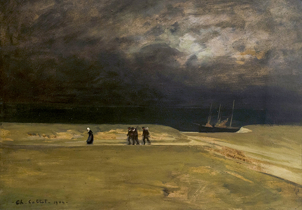 Before the Storm 1904 by Charles Cottet | Oil Painting Reproduction