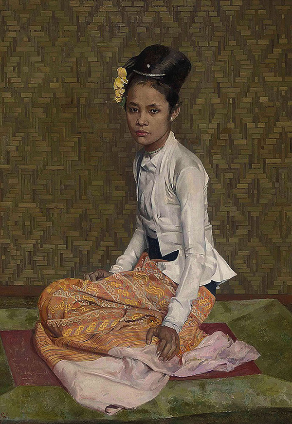 Saw Ohn Nyun Princess of Burma 4 | Oil Painting Reproduction