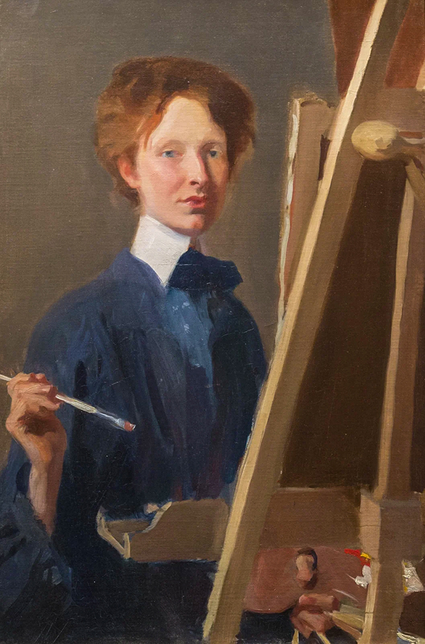 Portrait of Ellen Emmet, 1898 | Oil Painting Reproduction