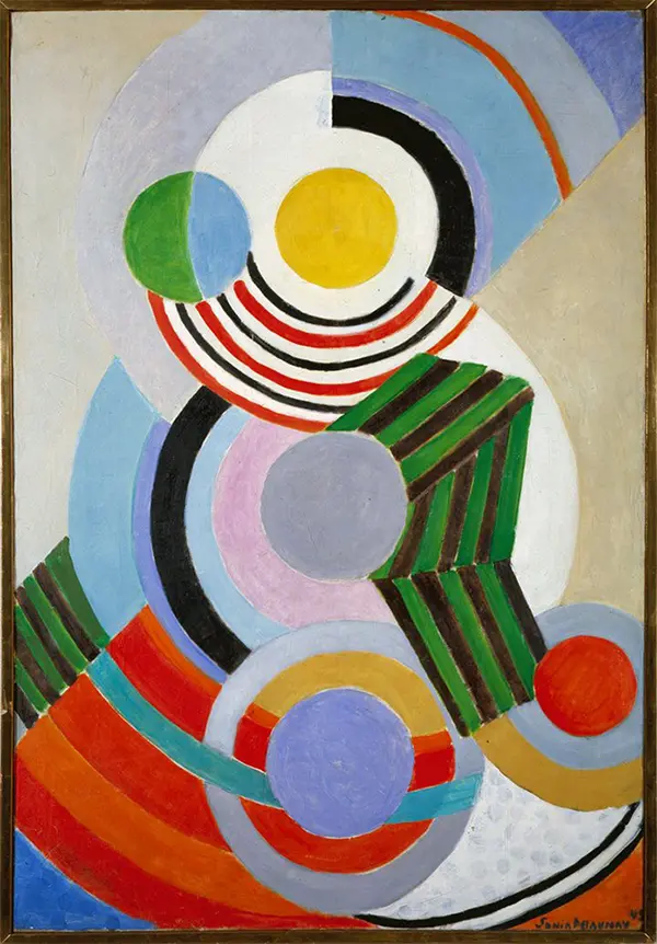 Rhythm 1945 by Sonia Delaunay | Oil Painting Reproduction